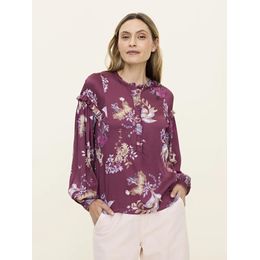 Odd Molly Bluse 'The Prom' Damen Gr&ouml;&szlig;e XL pflaume / mischfarben