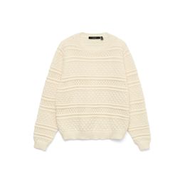 V&eacute;ro Moda Vero Moda Pullover 'VMLEO' Damen Gr&ouml;&szlig;e L beige