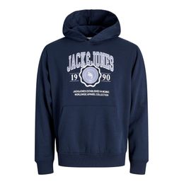 Jack & Jones Plus Jack & Jones Plus Sweatshirt Herren Gr&ouml;&szlig;e 5XL blau / lila / wei&szlig;