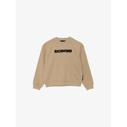 John Richmond Sweatshirt 'GAIA' Jungen Größe 110 beige