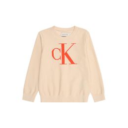Calvin Klein Jeans Pullover Jungen Gr&ouml;&szlig;e 152 orange / pfirsich