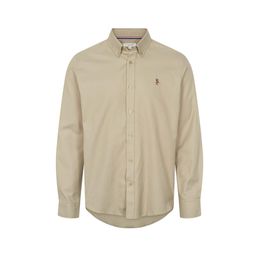 U.S. Polo Assn. Hemd 'UMJens' Herren Gr&ouml;&szlig;e L beige