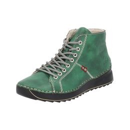 Rieker Lace-Up Ankle Boots female size 39 Dark green / Red / White