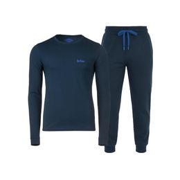 Lee Cooper Pyjama lang Herren Gr&ouml;&szlig;e XL dunkelblau