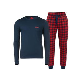 Lee Cooper Pyjama lang Herren Gr&ouml;&szlig;e M bunt