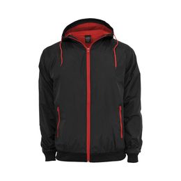 Urban Classics Jacke Herren Größe L rot / schwarz