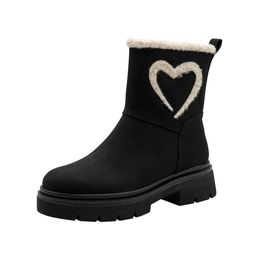 Marco Tozzi Stiefelette Damen Größe 37 schwarz Winterschuhe