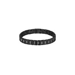 Gliederarmband BOSS "CANDOR JEWELRY", schwarz, Armbänder, Damen, 19cm, Edelstahl