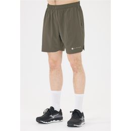 Shorts Virtus "Spier", Herren, Gr. S, US-Größen, grün, 90% Polyester, 10% Elasthan, unifarben, kurz, Hosen, mit feuchtigkeitsregulierenden Eigenschaften