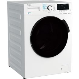 Beko Waschtrockner "WDW75141Steam1", Wasch_Trocken_Zyklus: D (A-G), weiß, B:60cm H:84cm T:50cm, Waschtrockner