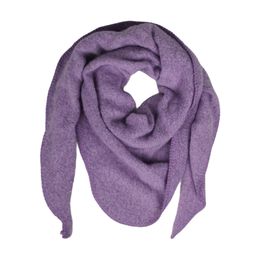 Modeschal Capelli New York, Damen, lila (lavender), Strick, Polyester, mehrfarbig, Modetücher, Feinstrick, individuell zu Binden, wärmend