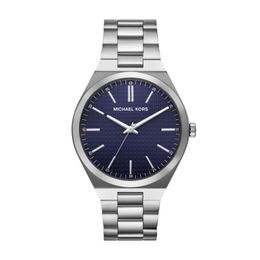 Quarzuhr Michael Kors "LENNOX", edelstahlfarben, Armbanduhren, Herren, Armbanduhr, Herrenuhr, Edelstahlarmband, analog