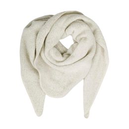Modeschal Capelli New York, Damen, weiß (ivory), Strick, Polyester, mehrfarbig, Modetücher, Feinstrick, individuell zu Binden, wärmend
