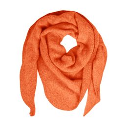 Modeschal Capelli New York, Damen, orange, Strick, Polyester, mehrfarbig, Modetücher, Feinstrick, individuell zu Binden, wärmend