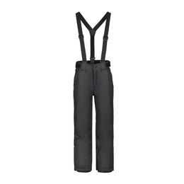 Schneehose Icepeak "Icepeak LENZEN JR", Mädchen, Gr. 128, N-Gr, basic schwarz, Obermaterial: 100% Polyester. Futter: 100% Polyester. Wattierung: 100% Polyester, Hosen