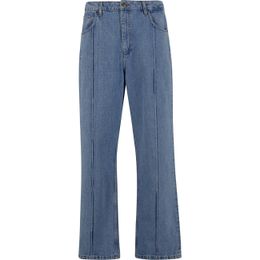 Bequeme Jeans DEF "DEF DEF Drip Baggys", Herren, Gr. 31, Normalgrößen, lightblau, 100% Baumwolle, unifarben, Jeans