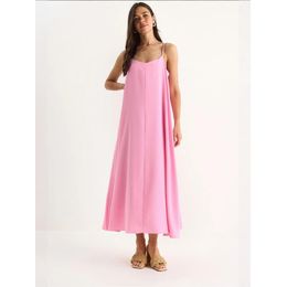 Bianco Lucci Kleid Damen Gr&ouml;&szlig;e 38 rosa Winterkleid