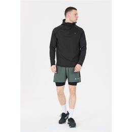 Fleeceshirt Virtus "Allister", Herren, Gr. XL, schwarz, 90% Polyester, 10% Elasthan, unifarben, normal, ohne Ausschnitt, Shirts, mit praktischer Quick-Dry-Funktion