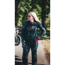 FLM Mandalika Damen Sport Lederjacke anthrazit 44 - Motorradbekleidung - Herren Motorradbekleidung - Herren Motorradjacken