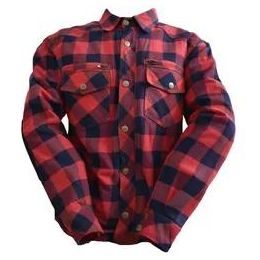 Bores Lumberjack Jacken-Hemd blau / rot Herren L