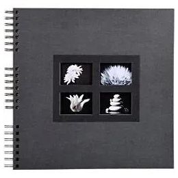 Exacompta Foto-Spiralalbum Passion 32x32cm Schwarz 60 Seiten 358 Fotos