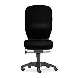 SITWELL STEIFENSAND Bürostuhl Lady Comfort M Höhenverstellbares Schwarz 130 Kg Ergonomische Rückenstütze