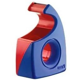 Tesa Klebebandabroller Tesafilm Easy Cut Blau, Rot 19 mm (B) x 10 m (L)