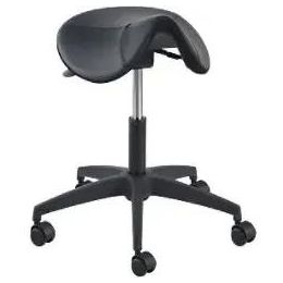 Euroseats Ergonomischer Hocker Matera Nylon Small Schwarz