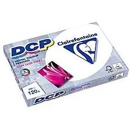 Clairefontaine DCP DIN A3 Druckerpapier Weiß 120 g/m2 Glatt 250 Blatt
