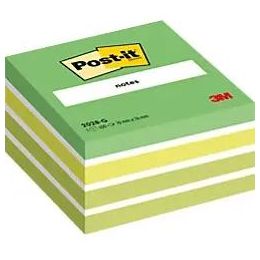 Post-it Haftnotizenwürfel 76 x 76 mm Pastellgrün 450 Blatt
