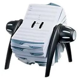 Durable Telefonkarten-Rollarchiv Telindex® DIN A7 500 Karten Schwarz 21,5 x 18,5 x 12 cm