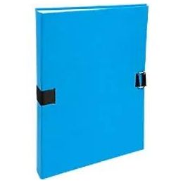 Exacompta Dokumentenmappe 38005H DIN A4 Hellblau Karton 24 x 32 cm 10 Stück