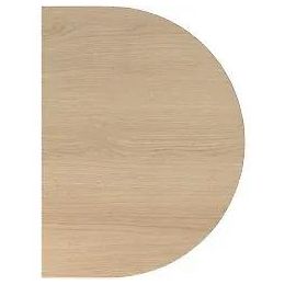 Hammerbacher Nicht Höhenverstellbare Schreibtisch-Erweiterungsplatte Melamin mit Spanplatte Weißer T-Fuß 600 x 600 x 720 mm Mit Aufbau
