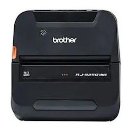 Brother Etikettendrucker Rj4250Wbz1 Schwarz Tragbar