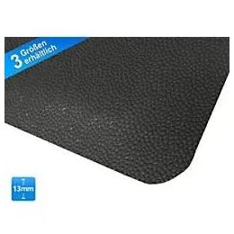 ETM Anti-Ermüdungsmatte Heavy-Duty Soft-Tritt PVC, Vinyl Schwarz 900 x 1500 mm