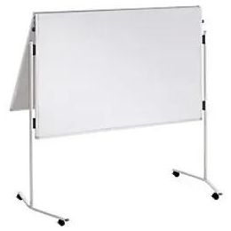 Franken Premiumline Klappbares Whiteboard Freistehend Nicht Magnetisch Melamin Doppelt 128 (B) x 195 (H) cm