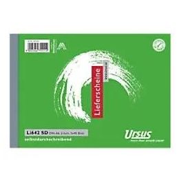 URSUS Style Lieferscheinbuch LI642SD A6 quer 2x40 Blatt selbstdurchschreibend