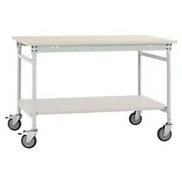 Manuflex Basis Mobiler Beistelltisch UDL 1.000 x 600 x 850 mm