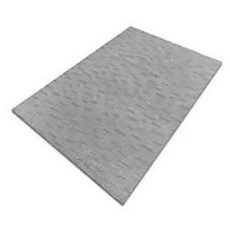 Floordirekt Teppich-L&auml;ufer Siena 24916 Silbergrau Rechteckig 900 mm x 500 mm