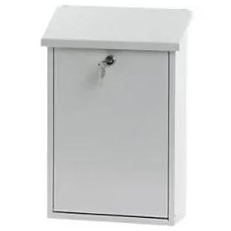 V-PART Toledon Briefkasten Weiß Verzinkter Stahl 27 x 12 x 40 cm