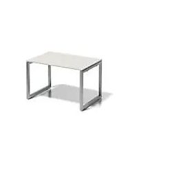 Bisley Cito Schreibtisch Rechteckig Hellgrau O-Fuß-Gestell 1.200 (B) x 800 (T) x 740 (H) mm MFC (Melaminbeschichtete Spanplatte), Stahl