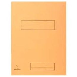 Exacompta Präsentationsmappe 335002E DIN A4 Hellorange Karton 24 x 32 cm 250 Stück