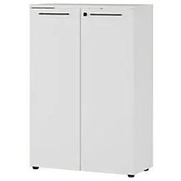 Germania Schrank Agenda Melamin 4232-69AUFB Hellgrau 800 x 400 x 1.200 mm