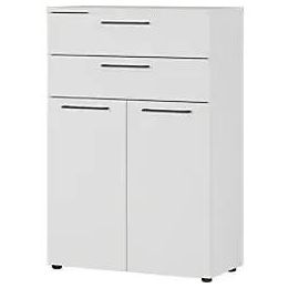Germania Schrank Agenda Melamin 4233-69AUFB Hellgrau 800 x 400 x 1.200 mm