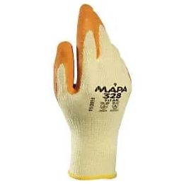 Mapa Professional Titan 328 Arbeitshandschuhe Latex Ungepudert Extra Large (XL) Gelb 2 Handschuhe