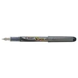 Pilot Pen Pilot V-Pen silver Nicht einziehbar Füller 0,5 - 0,58 mm Mittel Schwarz, Silber
