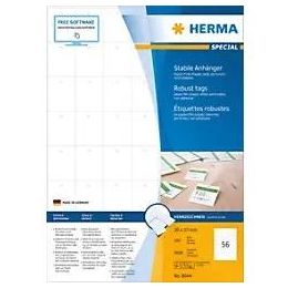 Herma Anhänger 8044 Weiß Rechteckig DIN A4 30 x 37 mm 100 Blatt à 56 Etiketten
