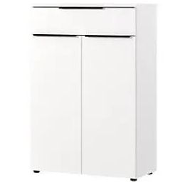 Germania GW-Mailand Spanplatte Aktenschrank 810 x 400 x 1.200 mm Weiß
