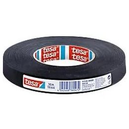 Tesa Gewebeband extra Power Perfect 57230 Schwarz 19 mm (B) x 50 m (L) Kunststoff, Zellwollgewebe