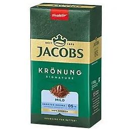 Jacobs Kr&ouml;nung Signature Gemahlener Kaffee Mild Arabica 500 g